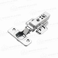 China WPFA-K6-2C Clip-on Hydraulic Hinge 3D Adjustable Soft Close for 16-28mm Cabinet Doors for sale