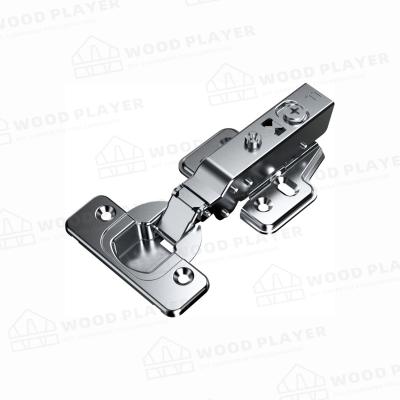 China WPFA-K6-2C Clip-on Hydraulic Hinge 3D Adjustable Soft Close for 16-28mm Cabinet Doors for sale