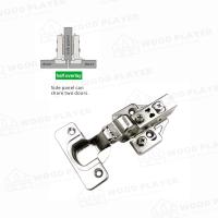 China WPFA-K6-2C Clip-on Hydraulic Hinge 3D Adjustable Soft Close for 16-28mm Cabinet Doors for sale