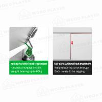 China WPFA-K6-2C Clip-on Hydraulic Hinge 3D Adjustable Soft Close for 16-28mm Cabinet Doors for sale