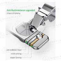 China WPFA-K6-2C Clip-on Hydraulic Hinge 3D Adjustable Soft Close for 16-28mm Cabinet Doors for sale