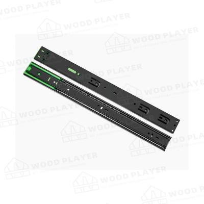 China WPFA-45mm 3-Fold Soft Ball Bearing Slide Concealed Soft Close Drawer Slide 35-45kg 250-600mm for sale