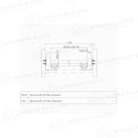 China 16mm Soft Close Drawer Slide 3-Fold Concealed Ball Bearing Full Extension 250-600mm for sale
