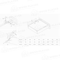 China 16mm 3-Fold Concealed Drawer Slide Soft Close Ball Bearing Full Extension 250-600mm for sale