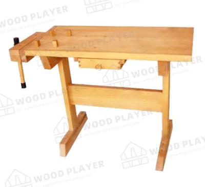 China Portable Woodworking Workbench 93x40x65cm German Beech Heavy Duty Work Table for sale