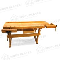 China Thick 38-40mm DIY Traditional Carpenter Workbench With Drawers for sale