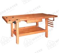 China Woodplayer Woodworking Workbench WB-13BE German Beech 1520x620x855mm 32kg for sale