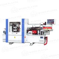 China Automatic Edge Banding Machine 400V 8.2KW 0.4-3mm Thickness Wood Panel Bander for sale