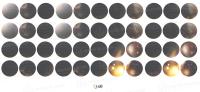 China PVC Decorative Adhesive Plastic Hole Sticker Dia 10MM-50MM for sale