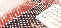China PVC Decorative Adhesive Plastic Hole Sticker Dia 10MM-50MM for sale