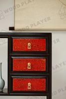 China Rosewood Mahogany Antique Display Cabinet 180cm Standing Book Storage Shelf for sale