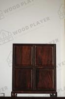 China Purple Sandalwood Burmese Flower Chinese Tea Cabinet 80cm Custom Solid Wood Storage for sale