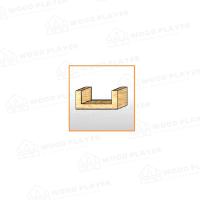 China CE H15mm Uncoated Woodworking Machine Knife for sale