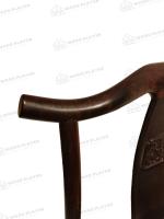 China Antique Chinese Solid Wood Armchair Mortise and Tenon Structure Living Room Study Chair for sale