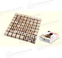 China 64pcs Original Wooden Puzzles Marble Race Run Building Blocks for sale