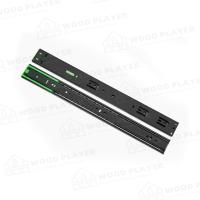 China WPFA-45mm 3-Fold Ball Bearing Slide Full Extension Soft Close Drawer Slide 35-45kg for sale