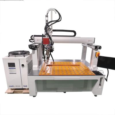 China High speed galvanometer scanning | Gantry type-unlimited welding area | Micron-level repeat positioning | Intelligent anti-collision and area avoidance for sale