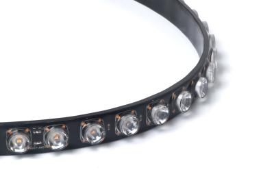 China 2210 24V Black LED Strip Wall Wash Lighting 2835 15°/30°/60°/30X45°/35X65°/25P20° for sale