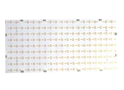 China 500x247mm Dual-color Flexible LED Sheet For Ceiling Soft Film Lighting SPI RGBW for sale