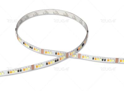 China IP20 Waterproof Grade Bare Flexible LED Strip RGBCW Temperature Range Minus 25 to Plus 40 Degrees Suitable for Indoor Lighting Systems for sale