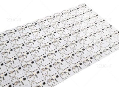 China 460x230mm 1 LEDs / CUT Free cut cuttable led sheet SPI RGBW LED Flexible Sheet for sale