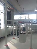 China Decorative Panels Automated Powder Coating Line Textured Finishes Automatic Powder Coating Equipment for sale