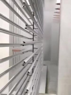 China Aluminum Profiles Automatic Powder Coating Equipment with Two Dimensional Reciprocating Spraying for sale