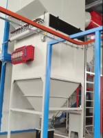 China Heavy Duty Automated Powder Coating Equipment With Magnetic Conveyor For Automotive Industry for sale