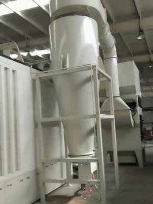 China High Throughput Automated Powder Coating Systems With Turbo Charged Spraying For Construction Materials for sale