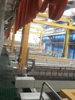 China Gantry Structure Aluminium Anodizing Plant Corrosion Protection For Heavy Workpieces for sale