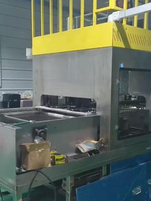 China Copper Coils Spray Cleaning Machine Ultrasonic Cleaning Line With Coil Rotating System Drying HVAC Industry for sale