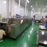 China Tunnel Type Cleaning Equipment Includ Spray Ultrasonic Pure Water Rinse Wind Cut Dry for sale
