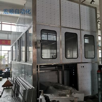 China Brass Valves Spray Cleaning Equipment With Rotating Arms Drying for Plumbing Industry for sale