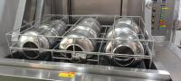 China Net Belt Type Automatic Ultrasonic Cleaner For Removing Oil And Wax From Kettles for sale
