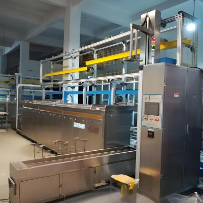 China Single Arm Automated Cleaning Line For Stamping Parts for sale