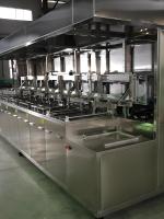 China Phone Glass Automated Ultrasonic Cleaning System For Removing Fingerprints for sale