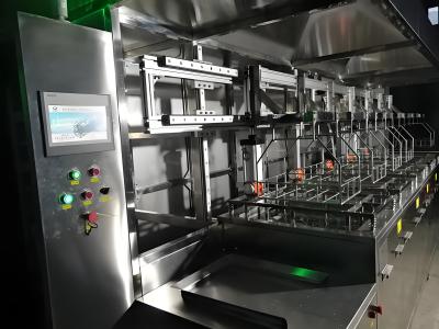 China Single Arm Automatic Cleaning Machine Includ Spraying Ultrasonic Vacuum for sale