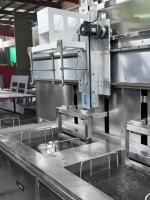 China Single Arm Automatic Ultrasonic Cleaning Machine Powerful With Up And Down Oscillation for sale