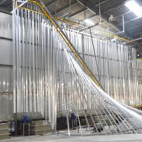 China Customizable Vertical Powder Coating Equipment for Aluminum Profiles (Any Size) for sale