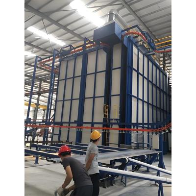 China Low-Maintenance Vertical Powder Coating Machine for Aluminum Profiles for sale