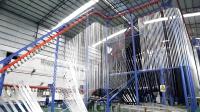 China Low-Energy Vertical Powder Coating Equipment for Aluminum Profiles - Meet EU ECO Regulations for sale