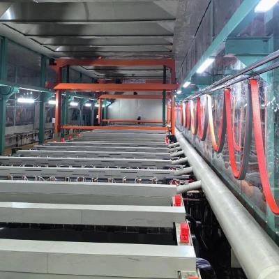 China Heavy-Duty Automatic Anodizing Line with SS Gantry Cranes for Large Aluminum Workpieces for sale