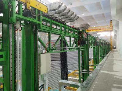 China Decorative Aluminum Profiles Anodizing Plant With Colouring Electrophoresis  System for sale