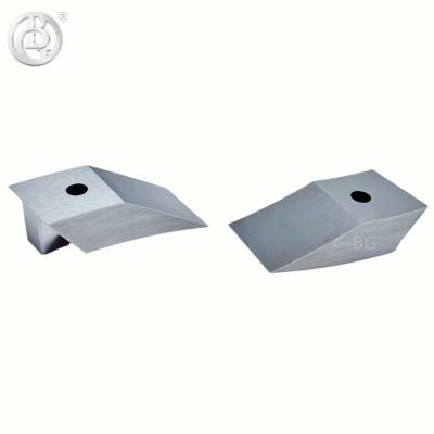 China High Precision Custom Mechanical Parts Cutter Curved Blade for sale
