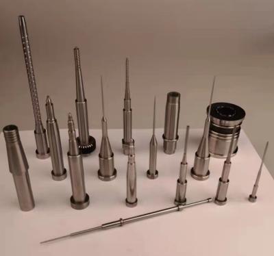 China Injection Plastic Mold Parts Core Pins Steel Material HRC64 Hardness ODM for sale