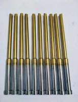 China Customized Mold Core Pins With TiN Coating Gold Natural Color HRC80 Hardness for sale