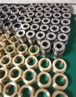 China TiN Coating Cosmetic Injection Moulding , Custom Mold Components Gold Natural Color for sale