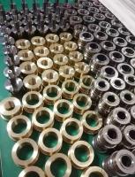 China TiN Coating Cosmetic Injection Moulding , Custom Mold Components Gold Natural Color for sale