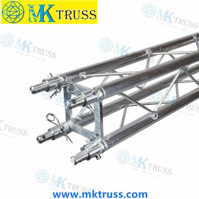 China 20*2mm Main Tube Square MK 100 mm Small Stage Lighting Truss for Live Performances for sale