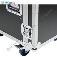 China Customized 10U 12U 14U 16U Flight Case with 9mmplywood and Honycomb Surface for sale